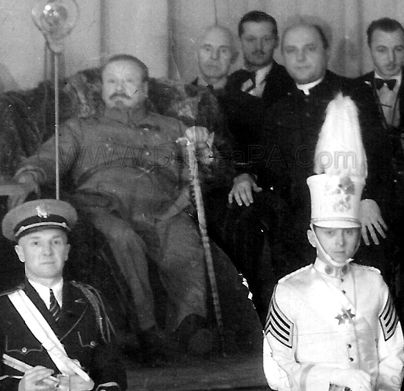 PA Duryea 1934 General Haller at Holy Rosary