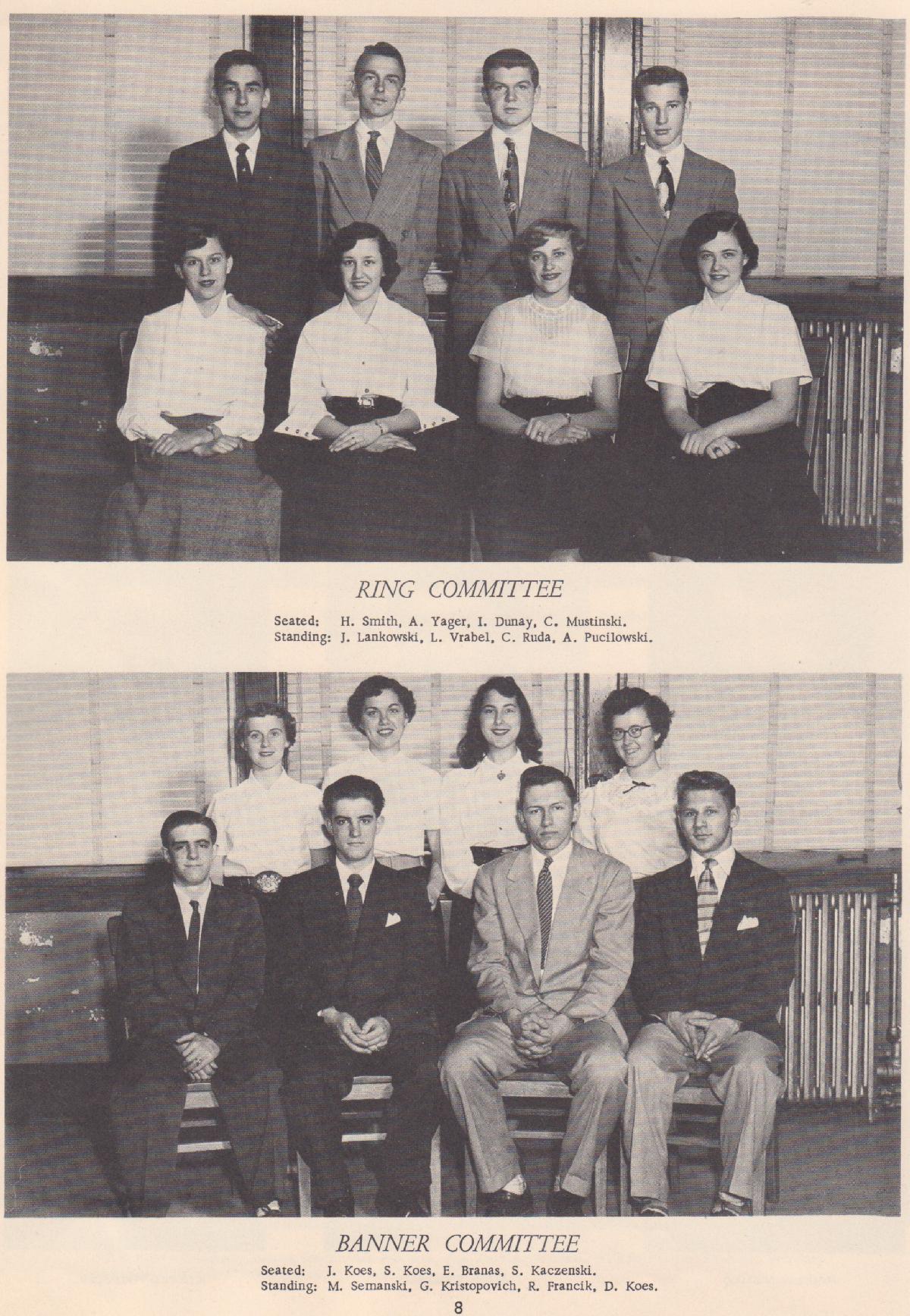 Duryea Pennsylvania Historical Homepage 1953 Duryea High School Yearbook